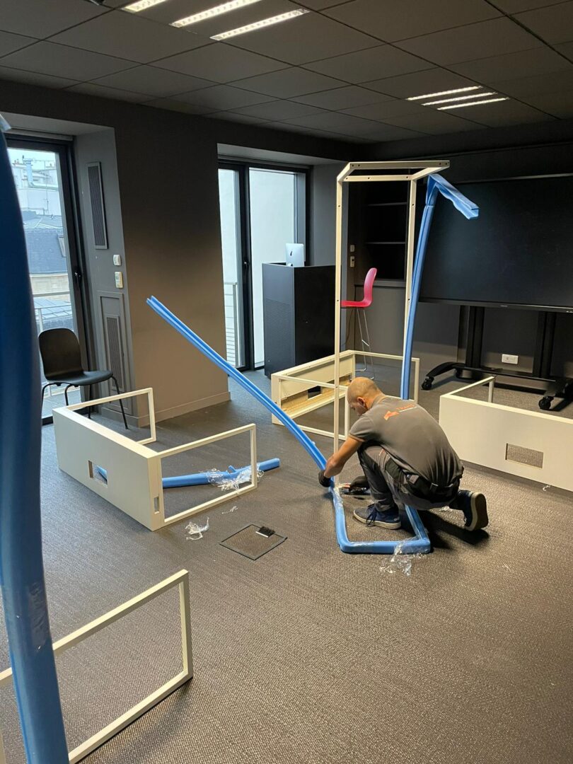 Marangoni Institute and Cappellini in Paris - Tramo